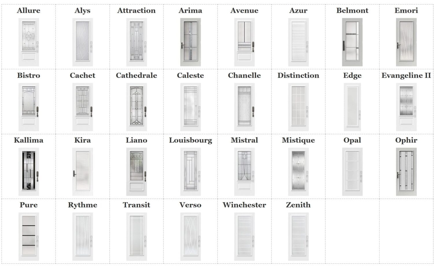 Non Transparent Window Glass - EcoTech Windows & Doors